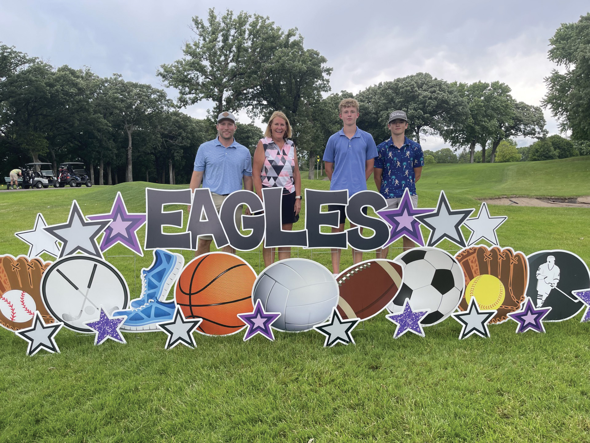 Paa, Aukes, Wendinger, Buegler team win Eagles Unified Boosters Golf ...